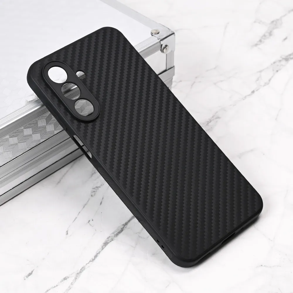 Maska Carbon fiber za Samsung A175F Galaxy A17 crna