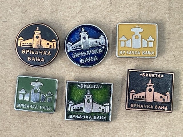 (zn) 6 Značaka Biveta Vrnjačka banja Lot