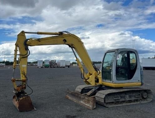 Kobelco SK80CS bager guseničar nakon udesa