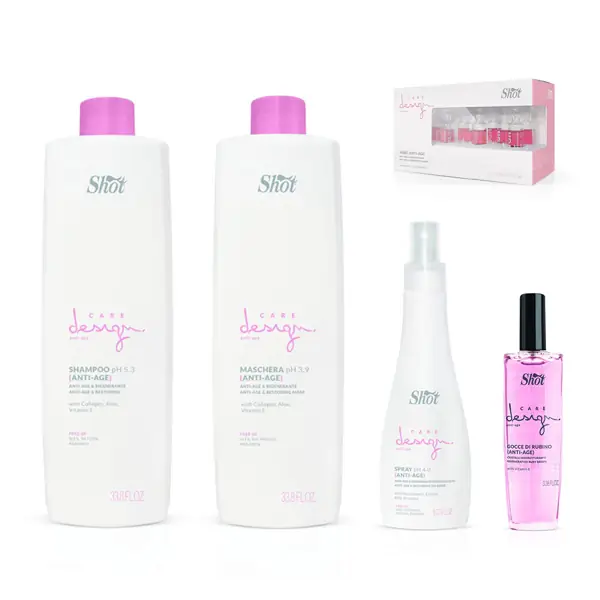 Shot Design Care Anti Age – Kolekcija 1000ml