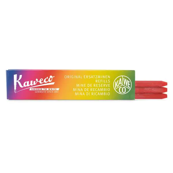 Mine za tehničku Kaweco 5,6 mm crvene 3 komada