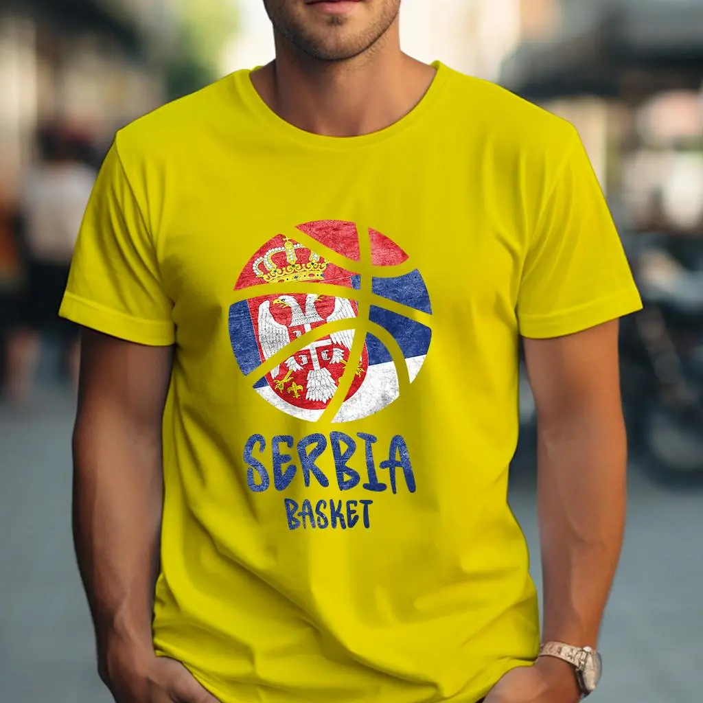 Camiseta Muška majica sa štampanim printom Cam 996, Žuta
