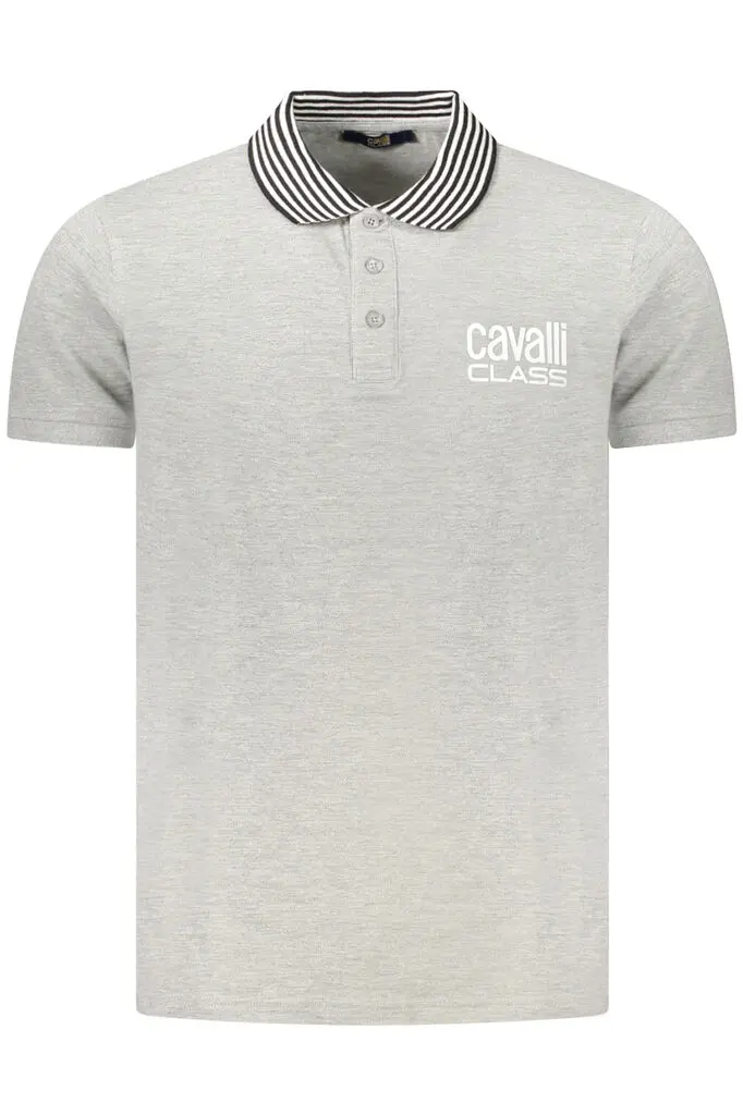 Cavalli Class Muška polo majica Txt64Ekb002_Gr05001, Siva