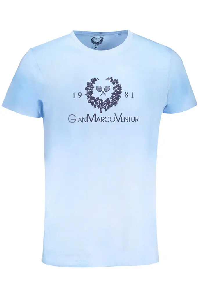 Gian Marco Venturi Muška majica Au01419Lino_Azlighbl, Svetloplava
