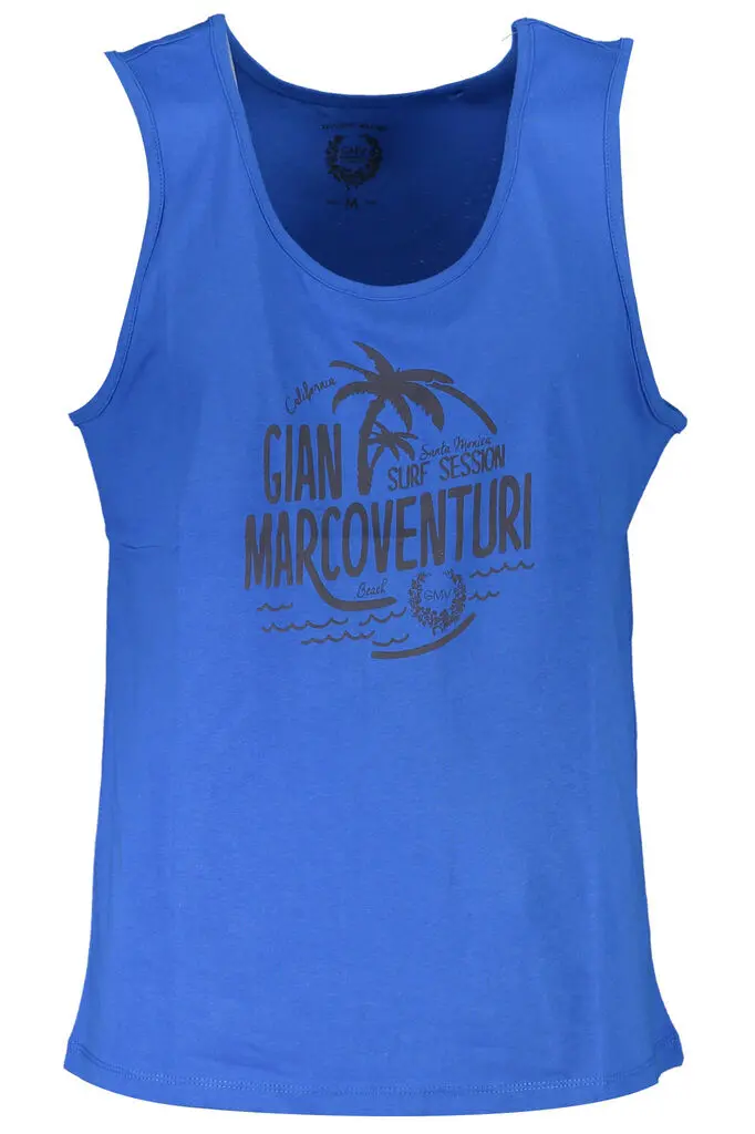 Gian Marco Venturi Muška majica Au000791-Rolando_Blu_Royal-Blue, Plava