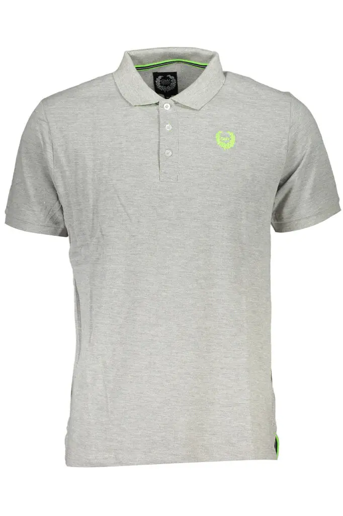 Gian Marco Venturi Muška polo majica Au00011P-Fabien_Grigio_Grey-Melange, Siva
