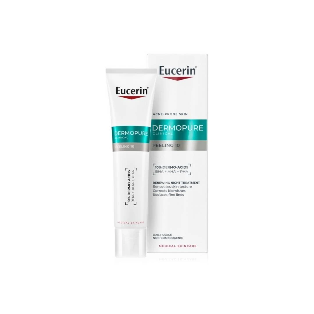Eucerin® DERMOPURE CLINICAL Piling 10 sa AHA i PHA Kiselinama i Salicilnom Kiselinom 40 mL