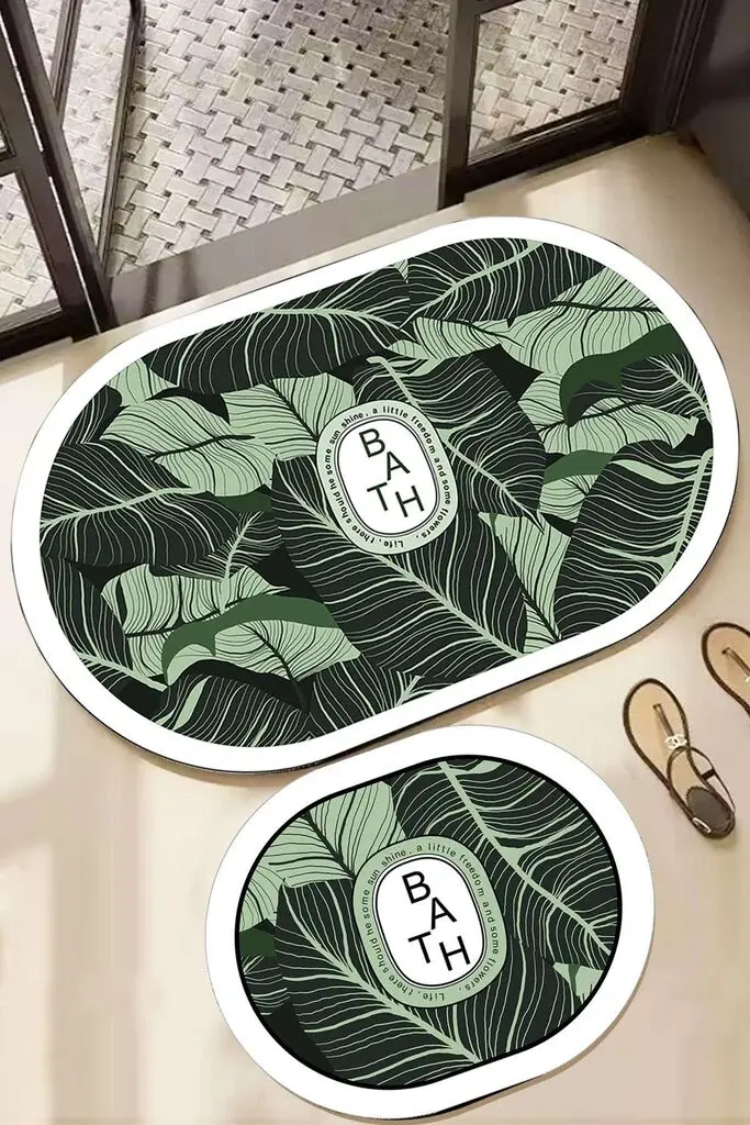 L'essentiel Maison Set prostirki za kupatilo Aleas, 2 komada, Šareni