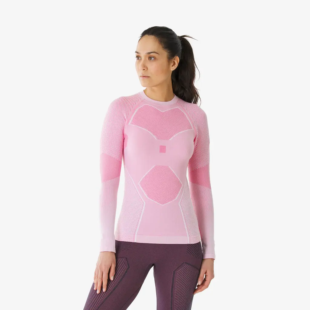 Roze ženska termo i prozračna podmajica za skijanje BL 900 TECH