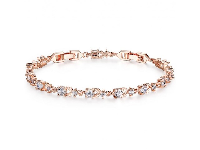 Rose gold narukvica