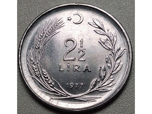 2 1/2 Lire 1977 Turska
