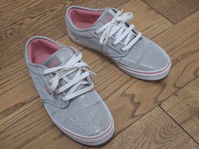 VANS sjackaste srebrno-roze patike 38