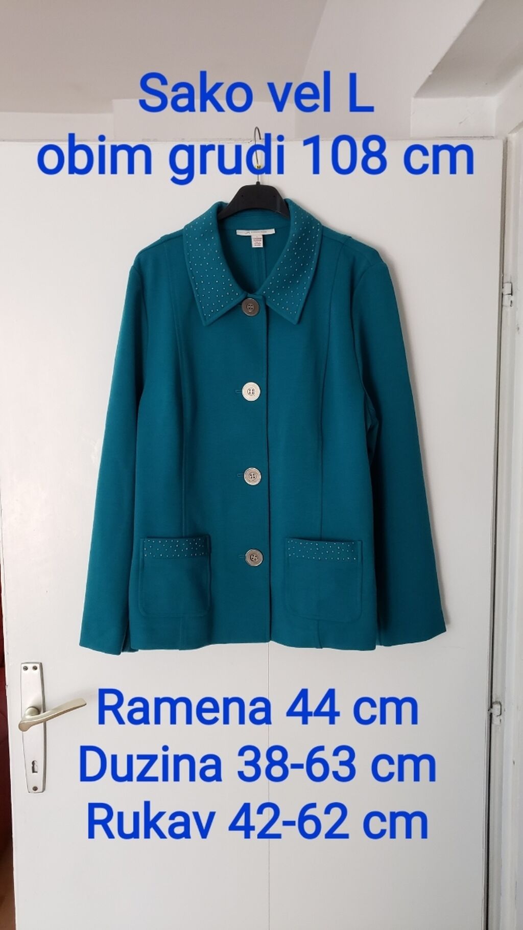 Jakna-sako vel L. Brend JM collection je poznata americka marka