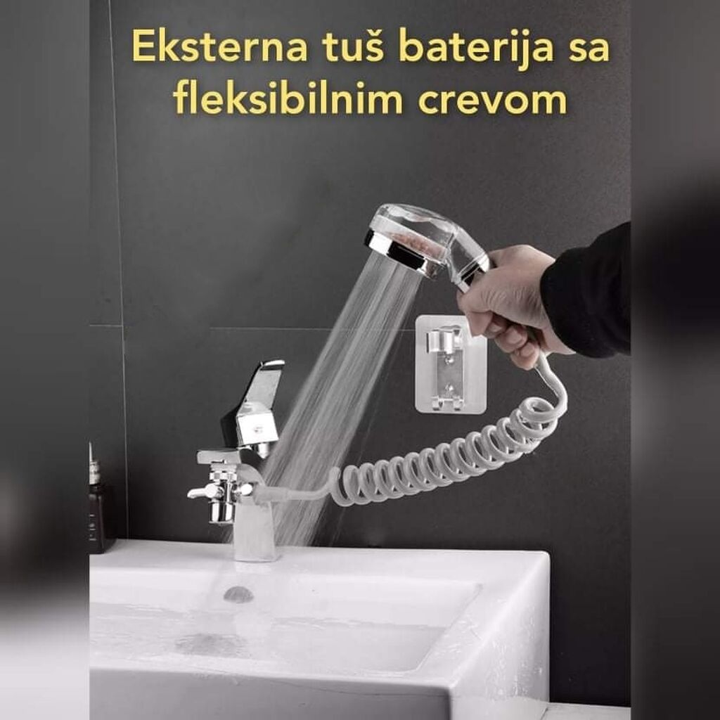 Eksterna tus baterija sa fleksibilnim crevom - do 3m rastezanja