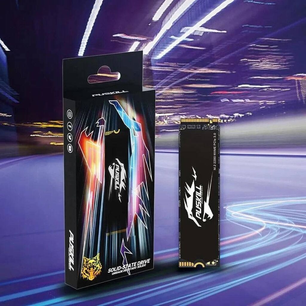 NVMe M.2 Puskill ssd Specifikacija Naziv modela: PCIe 3.0 NVMe M.2
