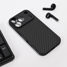 Futrola Carbon fiber za iPhone 17 Pro 6.3 crna