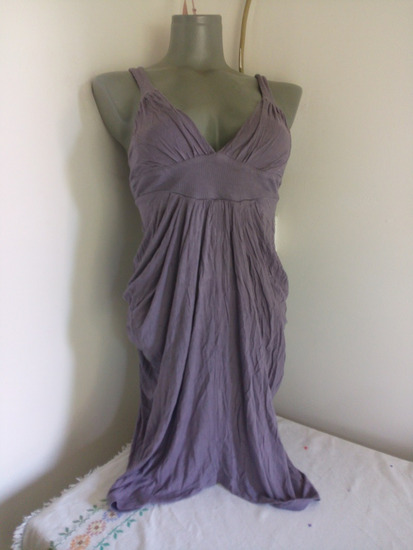 Bershka lila haljinica M