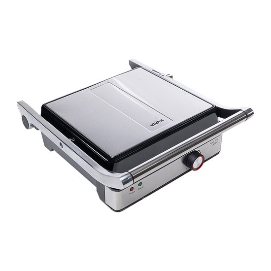 Toster Grill Vivax SM-2000X, 2000W, inox