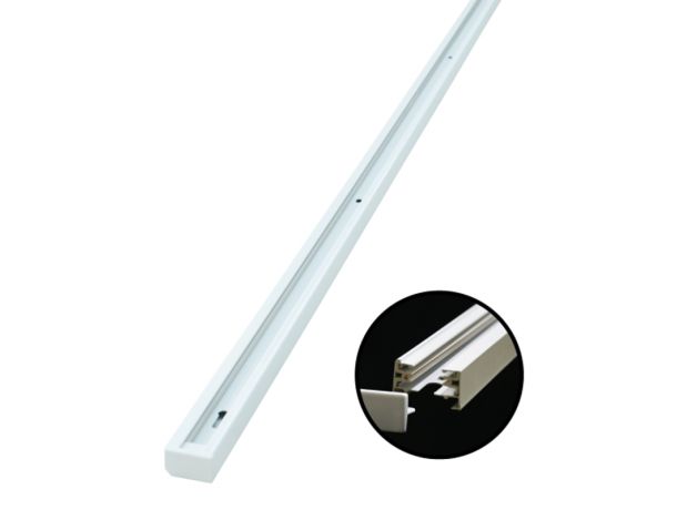 Šina bela metalna za LED i GU10 šinski reflektor 1.5m 220V Mitea Lighting