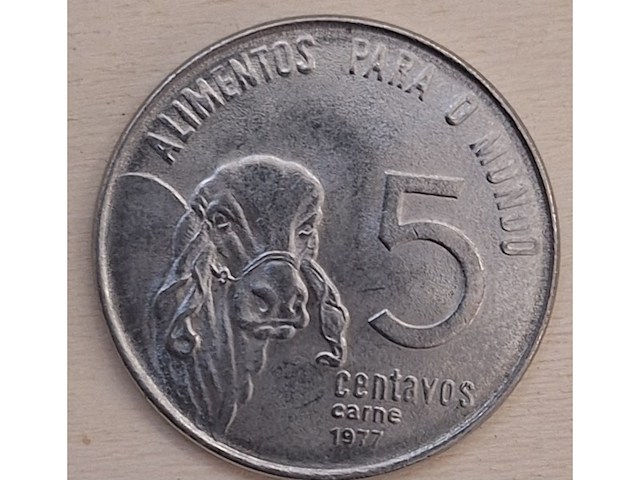5 Centavos 1977 Brazil