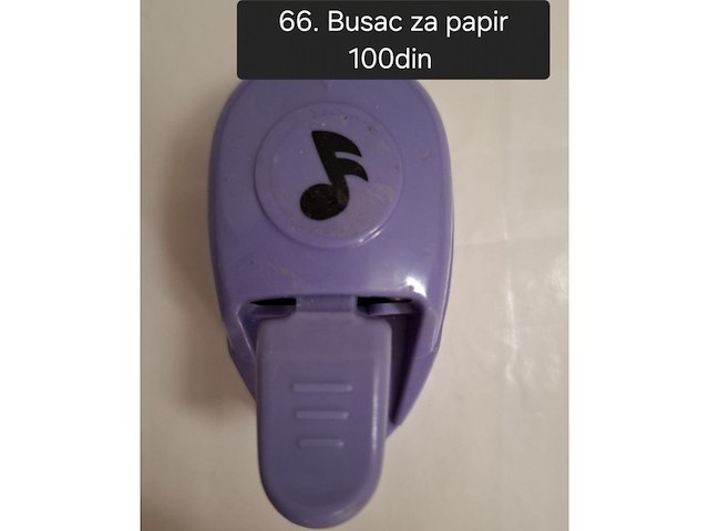 66. Busac za papir