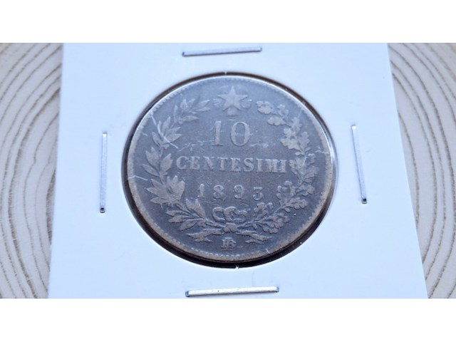 ITALIA 10 CENTESIMI 1893 GODINA
