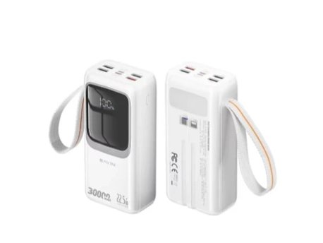 Bavin Power bank 30 000mAh 22.5W - PC1031S bela