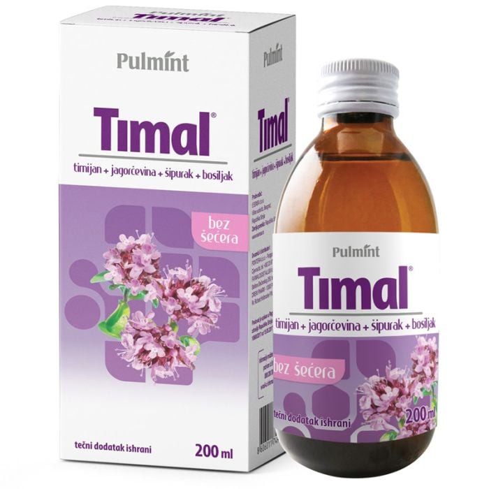 Timal Pulmint za iskašljavanje tdi, sirup, 200ml