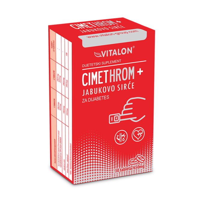 Vitalon cimet, hrom + jabukovo sirće a30