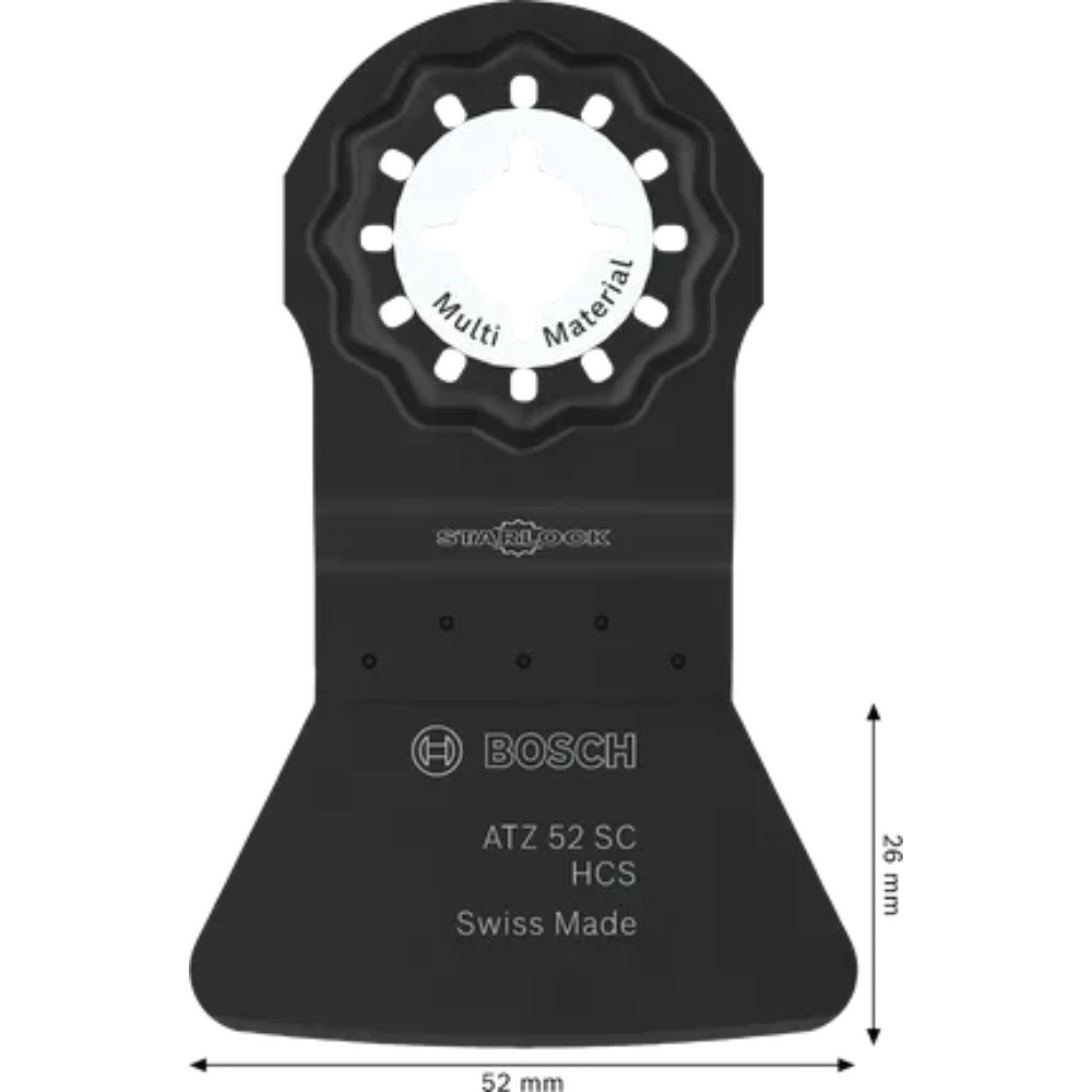 Bosch – ATZ 52 SC špahtla za multifunkcionalni alat 1 kom – 2608669268