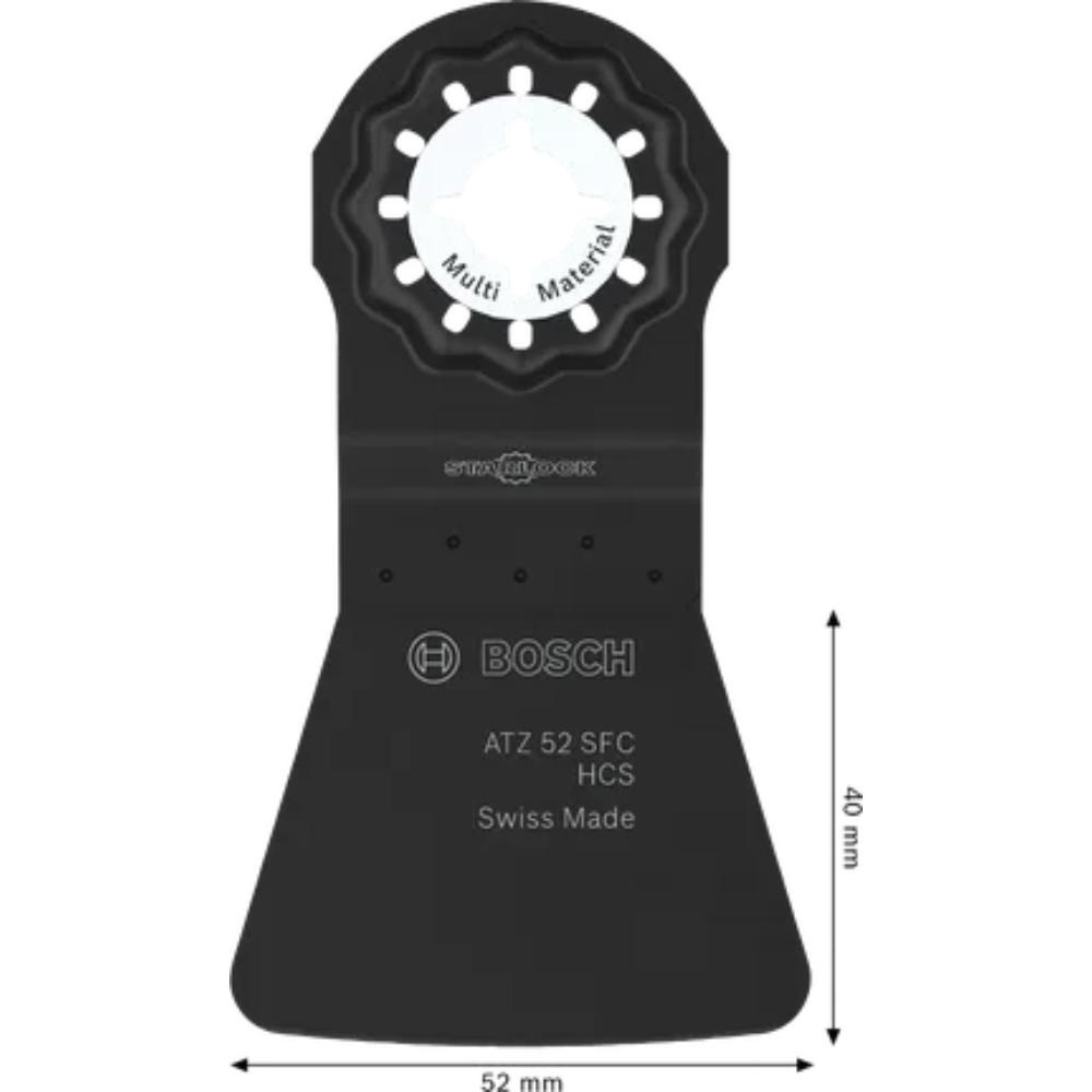 Bosch – ATZ 52 SFC fleksibilna špahtla za multifunkcionalni alat 1 kom – 2608669270