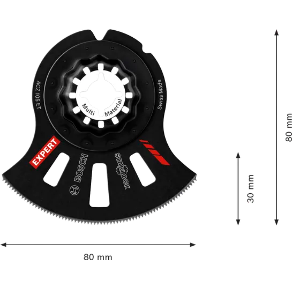 Bosch – EXPERT ACZ 105 ET segmentni list za multifunkcionalni alat 1 kom – 2608902059