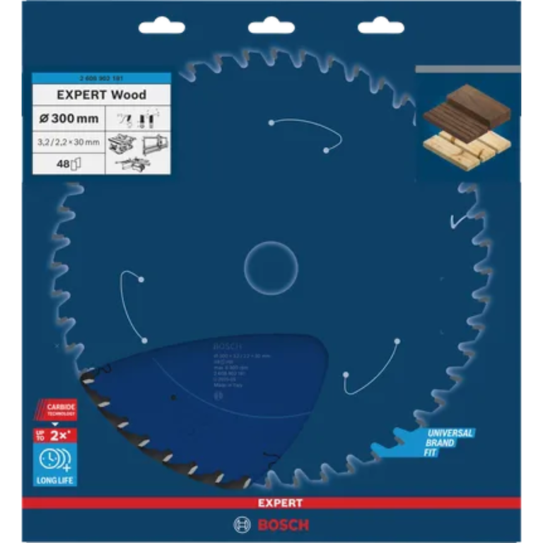 Bosch – EXPERT List kružne testere za drvo 300x30x3.2/2.2x48T – 2608902181
