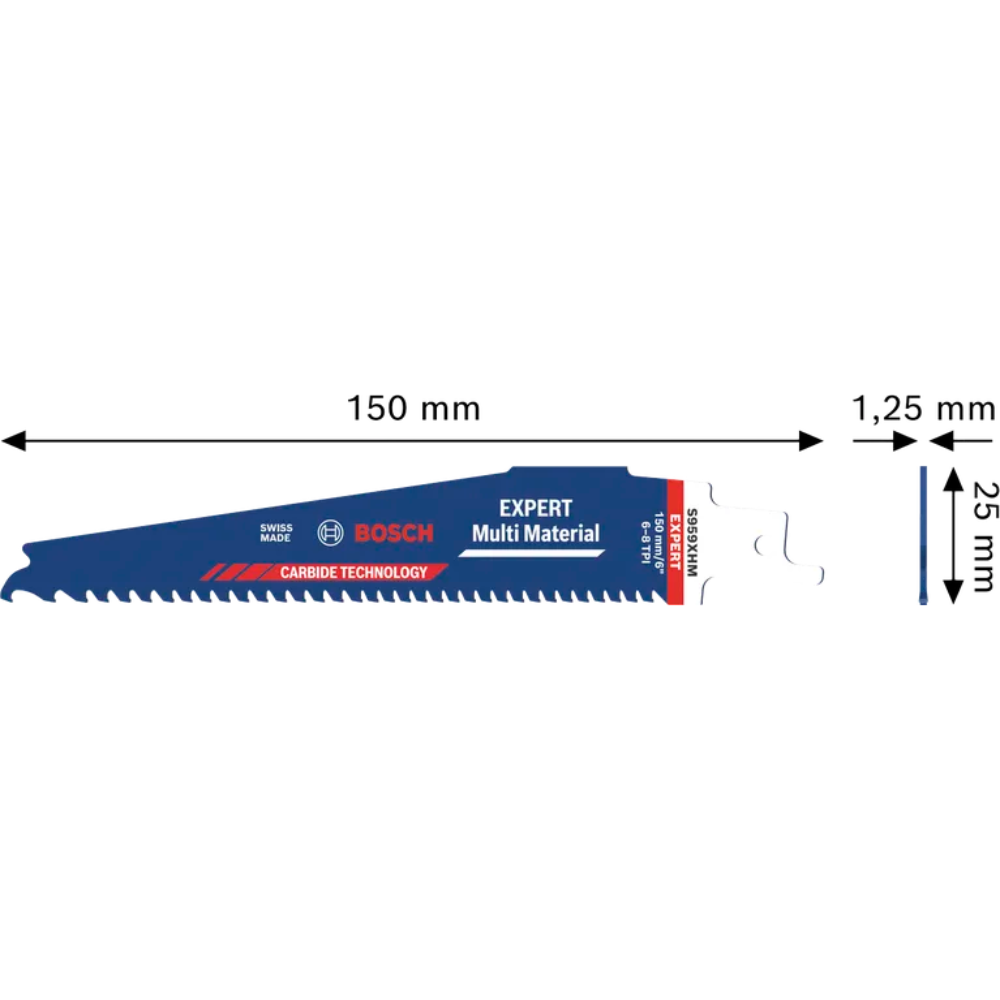 Bosch – EXPERT S959XHM list univerzalne testere za više materijala 10 kom – 2608902333