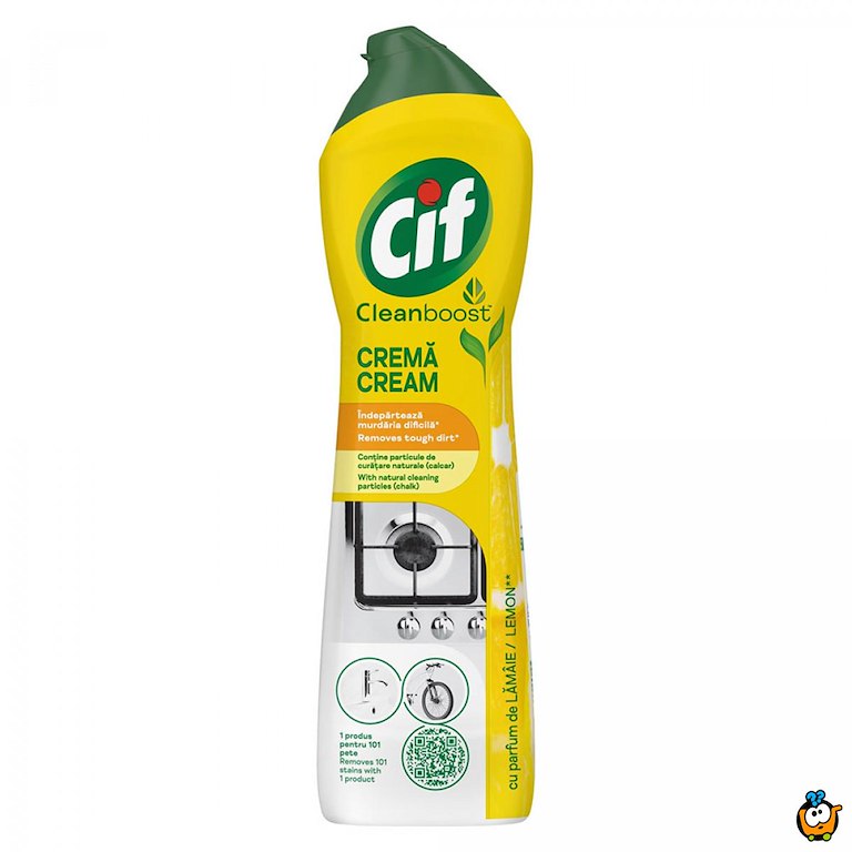 Cif Lemon - abrazivno sredstvo za čišćenje 500ml
