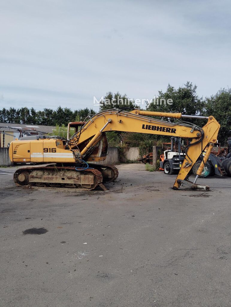 Liebherr R916 bager guseničar nakon udesa