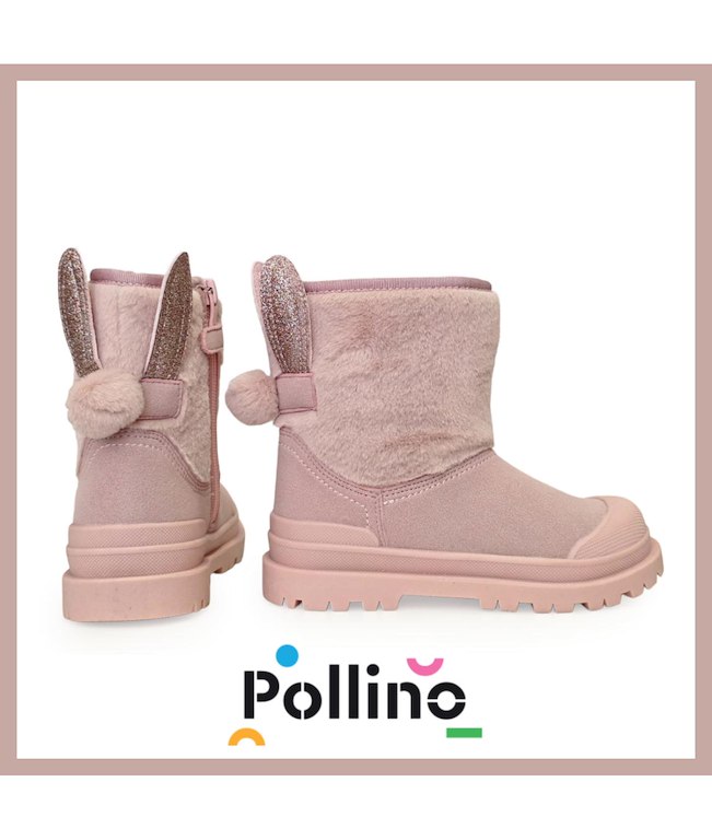 POLLINO ČIZME - BUNNY / ROSA