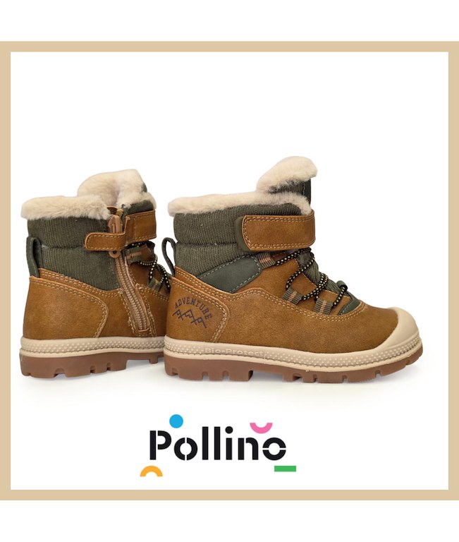 POLLINO ČIZME - ROX / BROWN