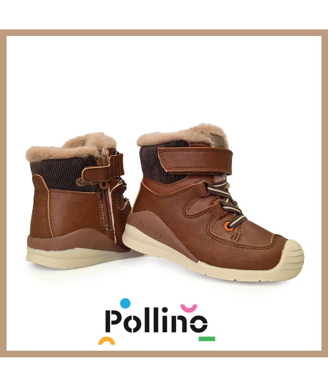 POLLINO ČIZME - BOBY / BROWN