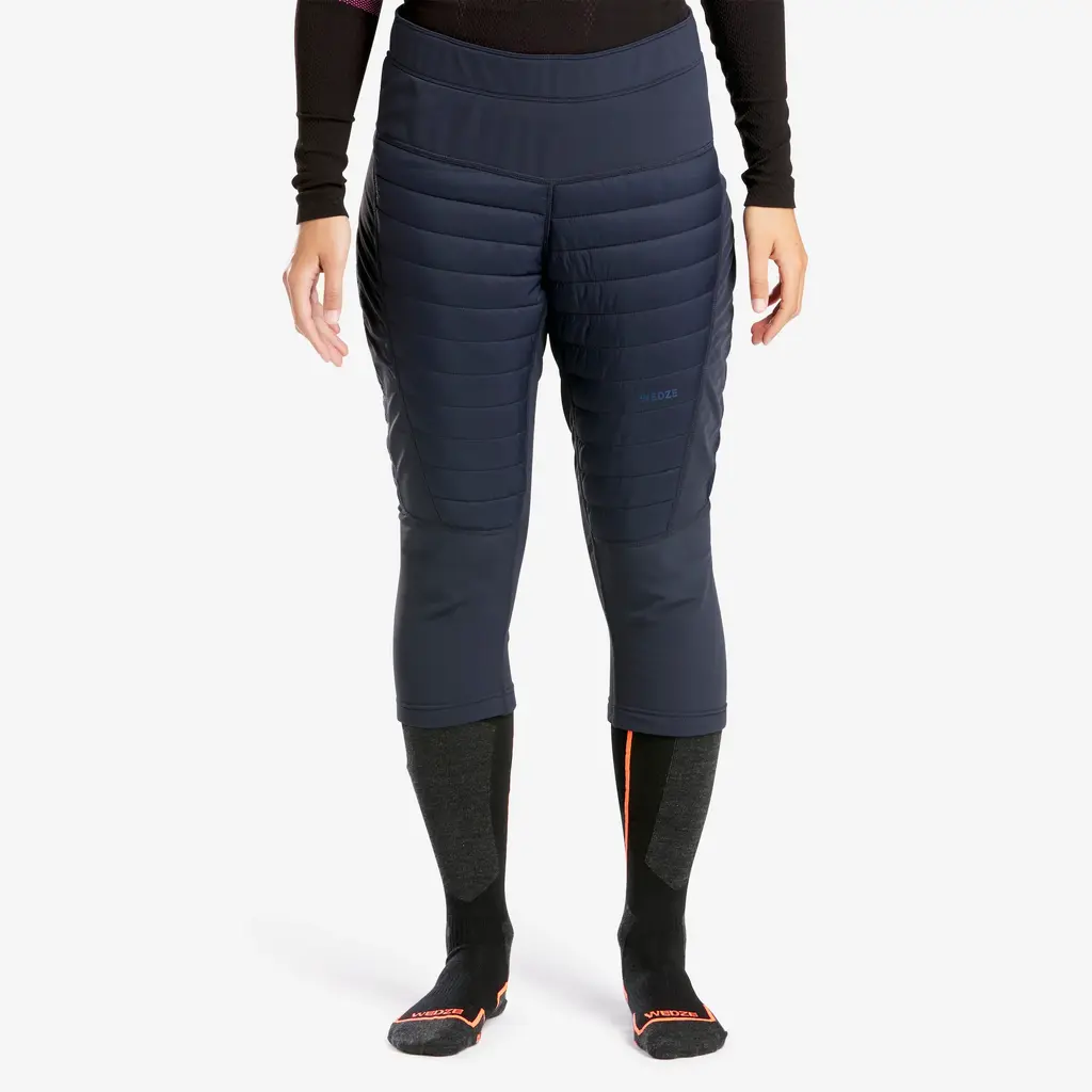 Plave ženske pantalone za skijanje FR900