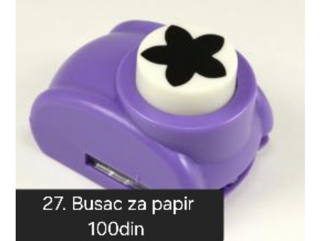 27. Busac za papir