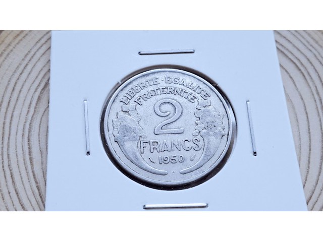FRANCUSKA 2 FRANCS 1950 GODINA