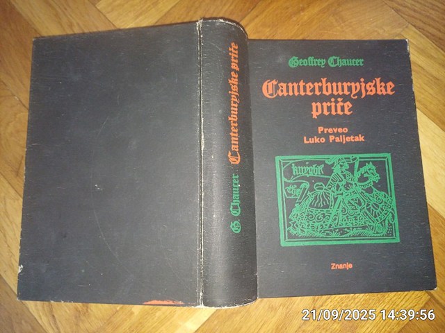 GEOFFREY CHAUCER, CANTERBURYJSKE  PRIČE
