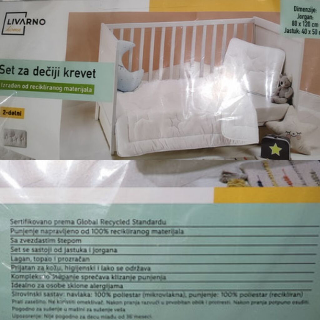LIVARNO Home – Set za dečiji krevet (2‑delni) Opis: - Set se sastoji