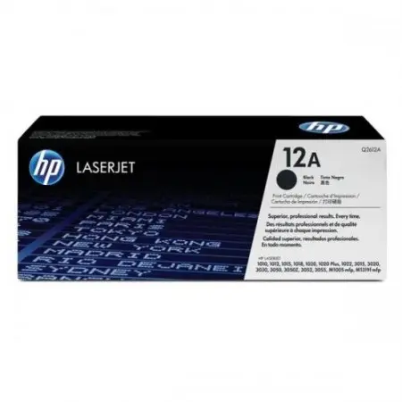 HP Toner 12A crni