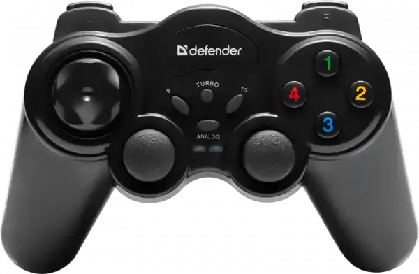 DEFENDER Bežični gamepad Game master PC, Crni