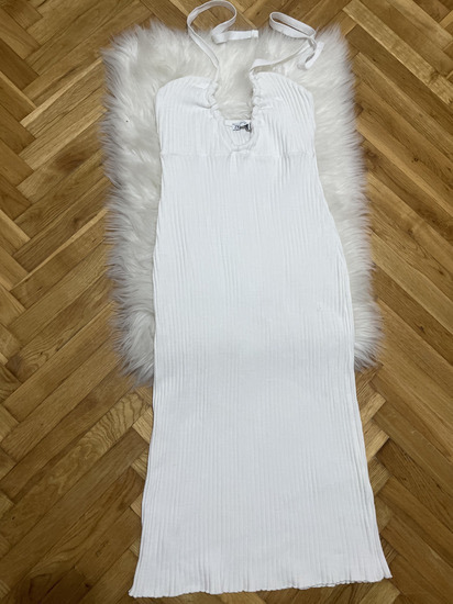 NOVO ZARA bela letnja haljina gola ledja vel. S/M