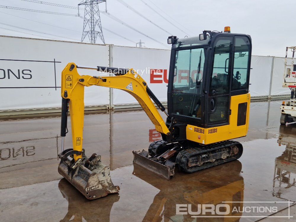 Prodaje se JCB 16C-1 mini bager na aukciji