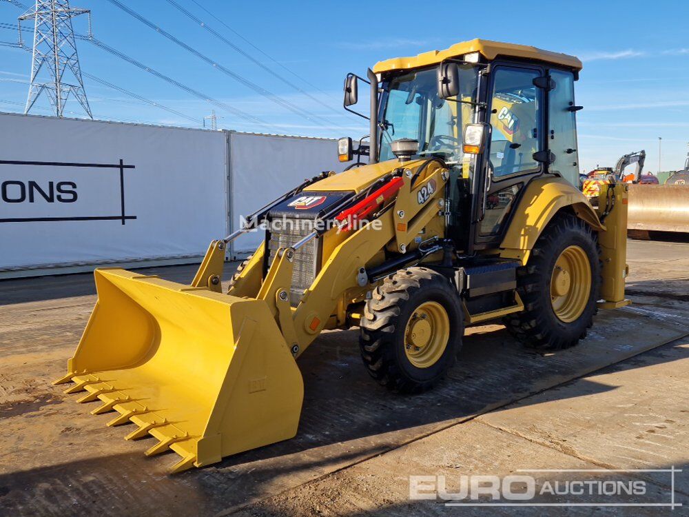 Prodaje se Caterpillar 424 bager-utovarivač na aukciji