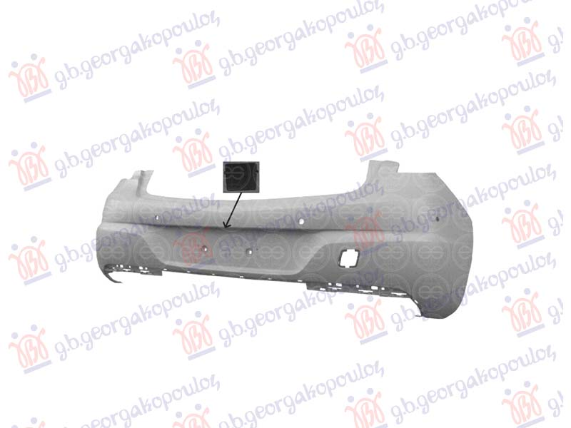 ZADNJI BRANIK PM (4 PDC SENZORA) (KAMERA) OPEL ASTRA K 5D/S.W. (2016-2019) (OEM: 39161694)